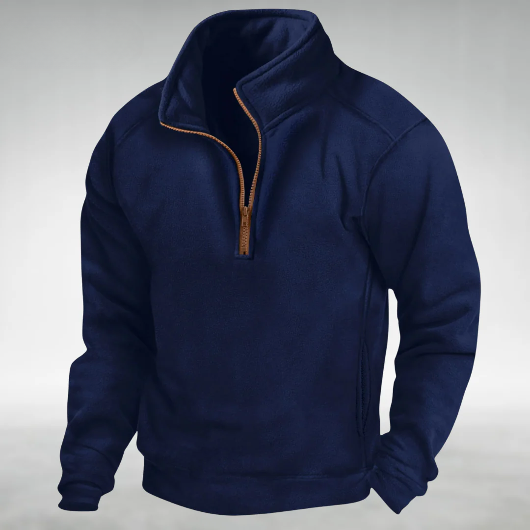 Gabriel | Everyday Comfort Zip Pullover – Clark & Marvis