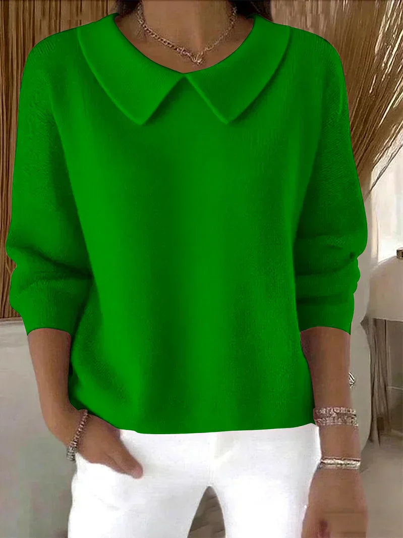 Kathy | Elegant Collar Sweater – Clark & Marvis